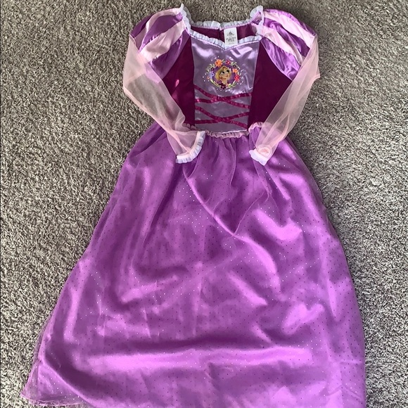 Disney | Pajamas | Disneystore Rapunzel Nightgown For Girls Size 9 ...
